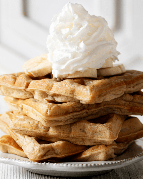 Chai-Spiced Waffles - Aesther Cooking